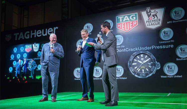 TAG Heuer泰格豪雅正式與英格蘭足球超級聯賽簽約合作 | La Vie