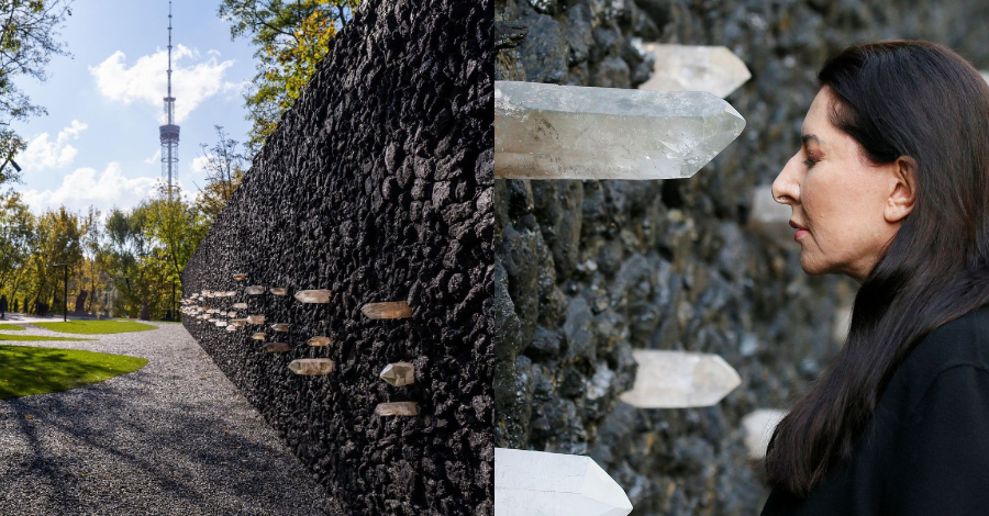 傳奇藝術家瑪莉娜創作《Crystal Wall of Crying》！反思戰爭、治癒人心的能量水晶牆 | La Vie