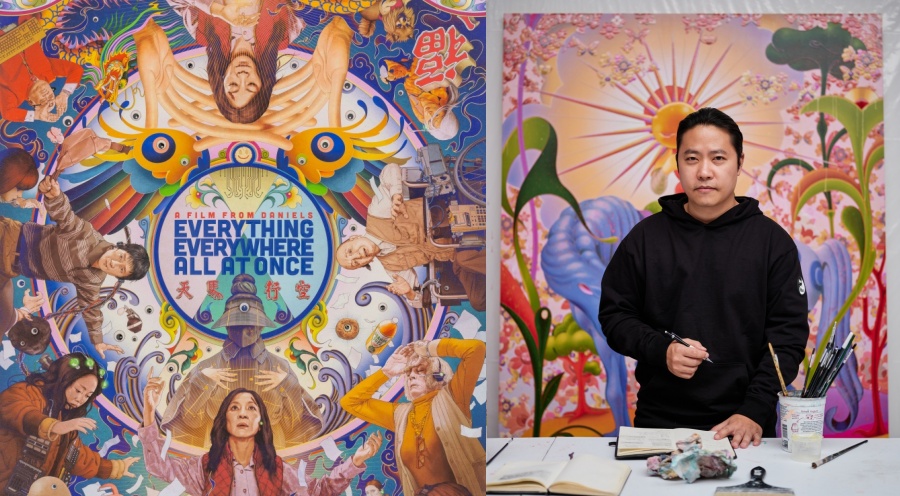 《媽的多重宇宙》海報藝術家James Jean專訪！從台裔美籍文化身份與美學養成開創視覺宇宙 | La Vie