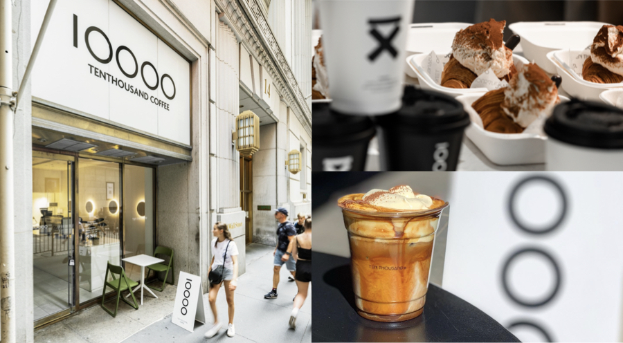紐約Ten Thousand 10000 Coffee前進台中！純白挑高獨立門店、維也納咖啡和奶油可頌必嚐 | La Vie