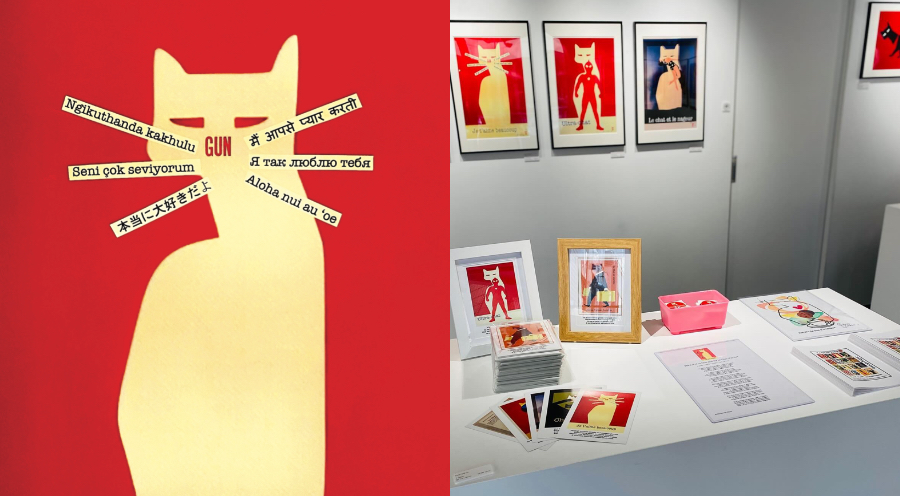 美國藝術家George Bayer個展《Le Chat的奇幻冒險之旅》！跟著巴黎蒙馬特的貓遊歷世界各地 | La Vie