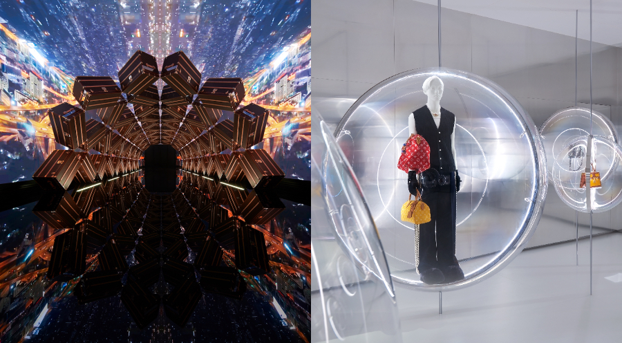 曼谷LV The Place「Visionary Journeys」沉浸式主題展！穿越Louis Vuitton行李箱隧道、感受360°的創意 ...