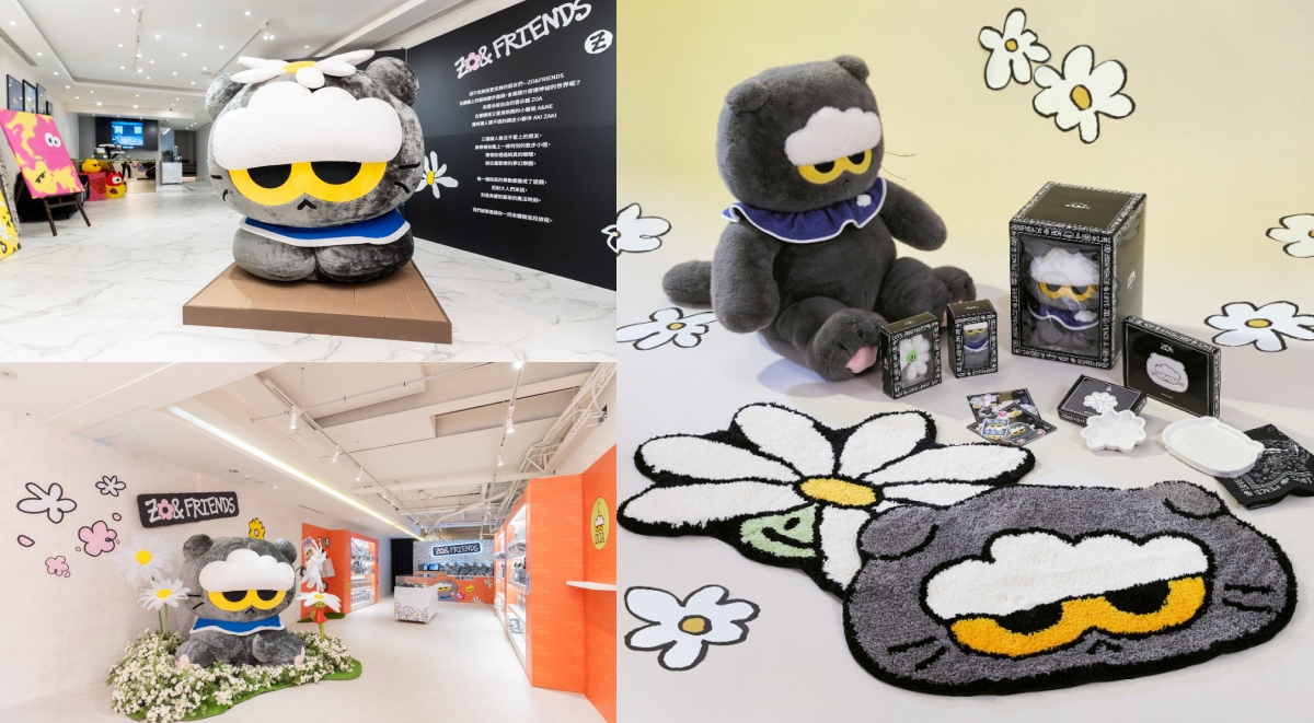 GD愛貓「ZOA」化身全新角色IP！《ZO&FRIENDS》台北快閃店登場，集結療癒商品、主題拍貼機 | La Vie